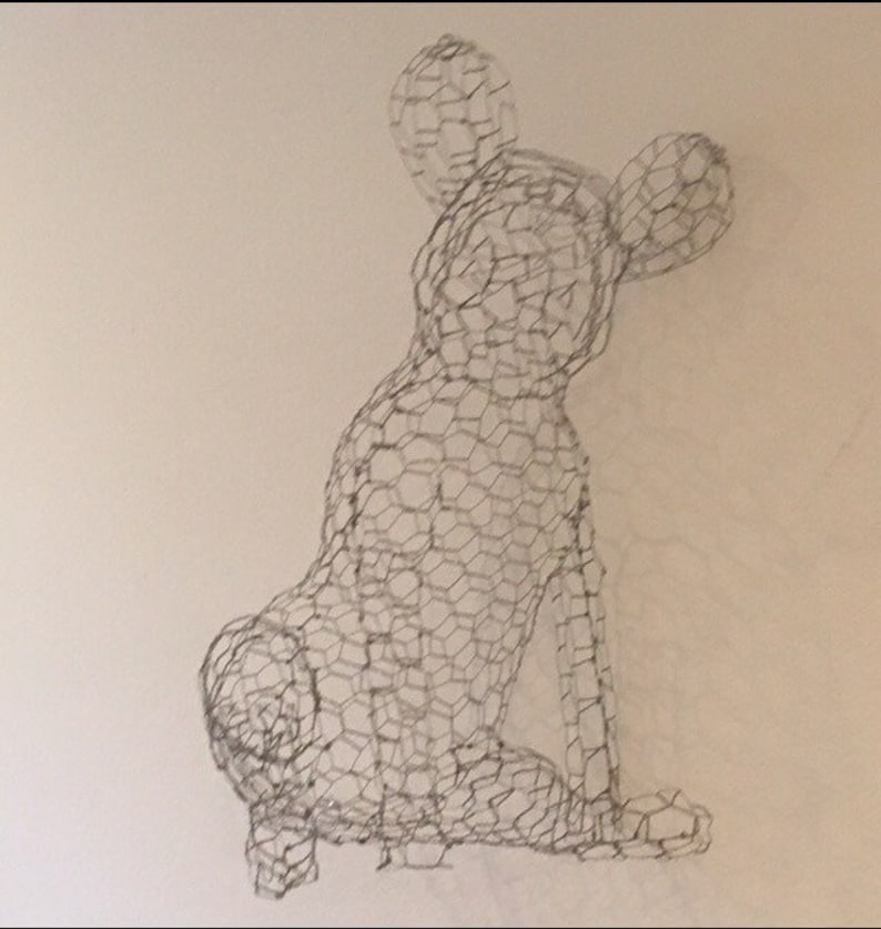 French Bulldog Topiary Frame - Etsy