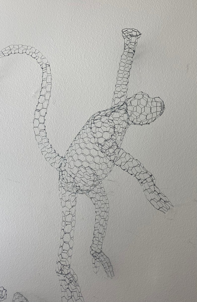 Monkey Topiary Frame - Etsy