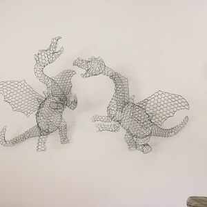 Dragon Topiary Frame - Etsy