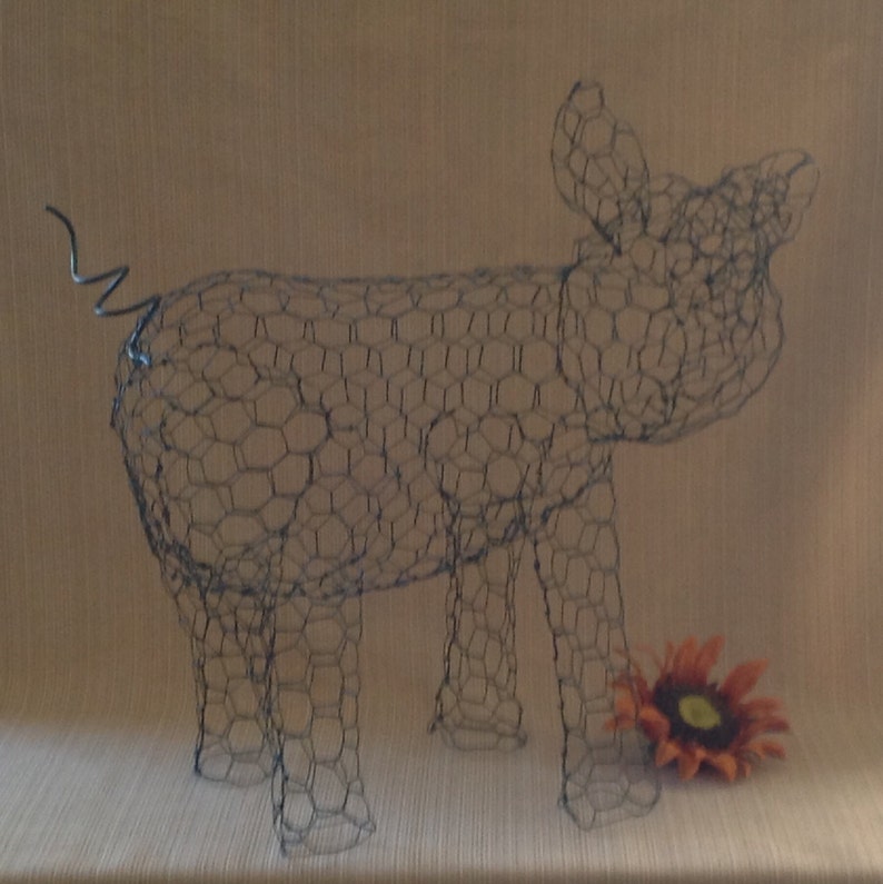 Pig Topiary Frame | Etsy