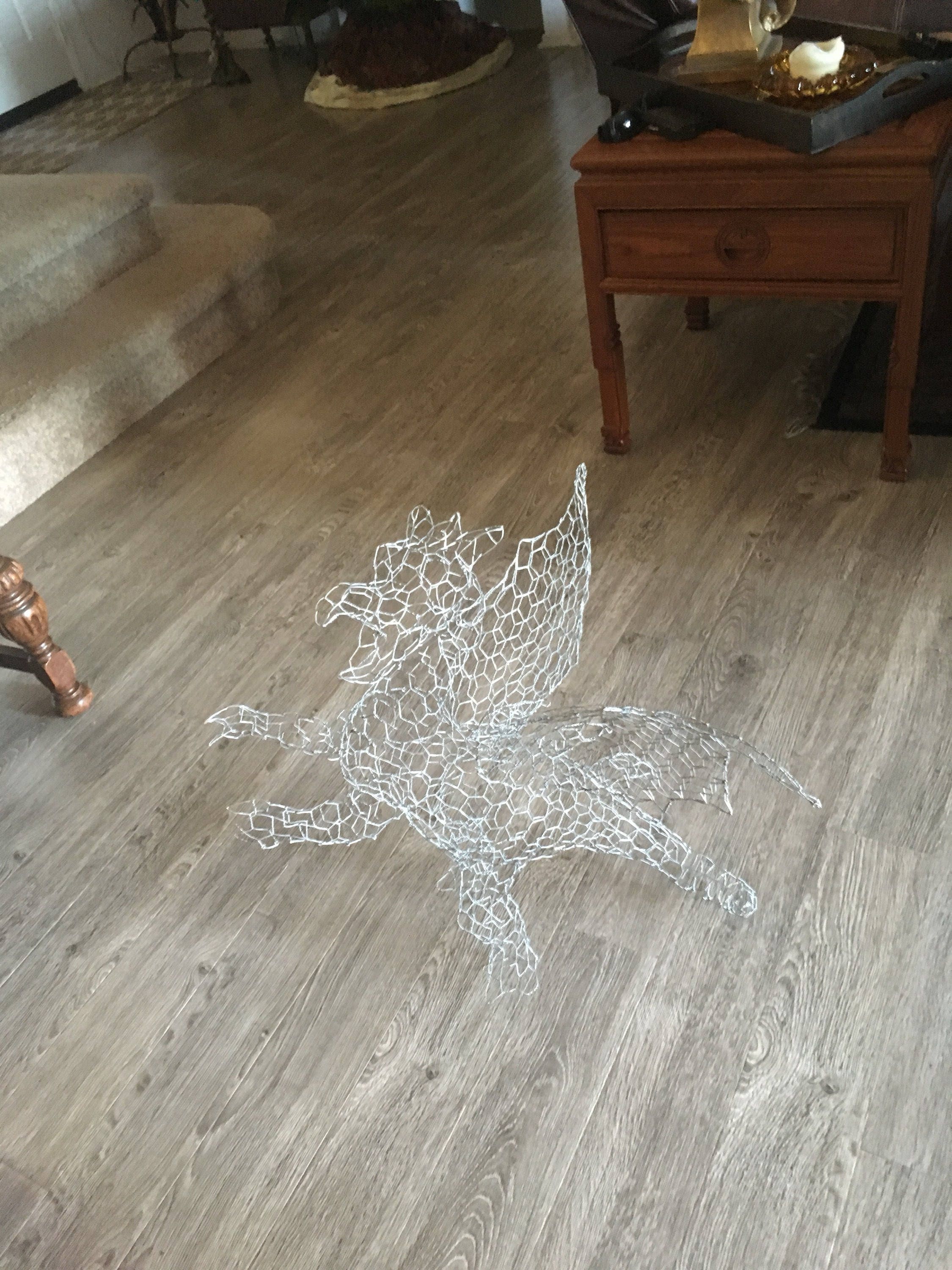 Dragon Topiary Frame - Etsy