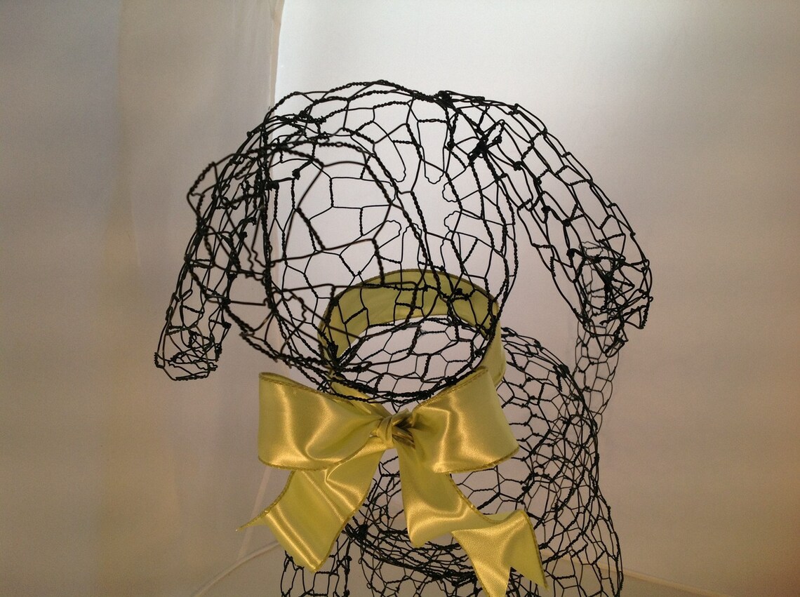 Labrador Puppy Topiary Frame | Etsy