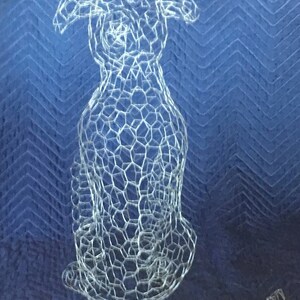 Pit Bull Topiary Frame - Etsy