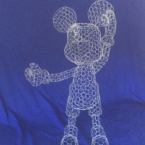 Mickey or Minnie Topiary Frame - Etsy
