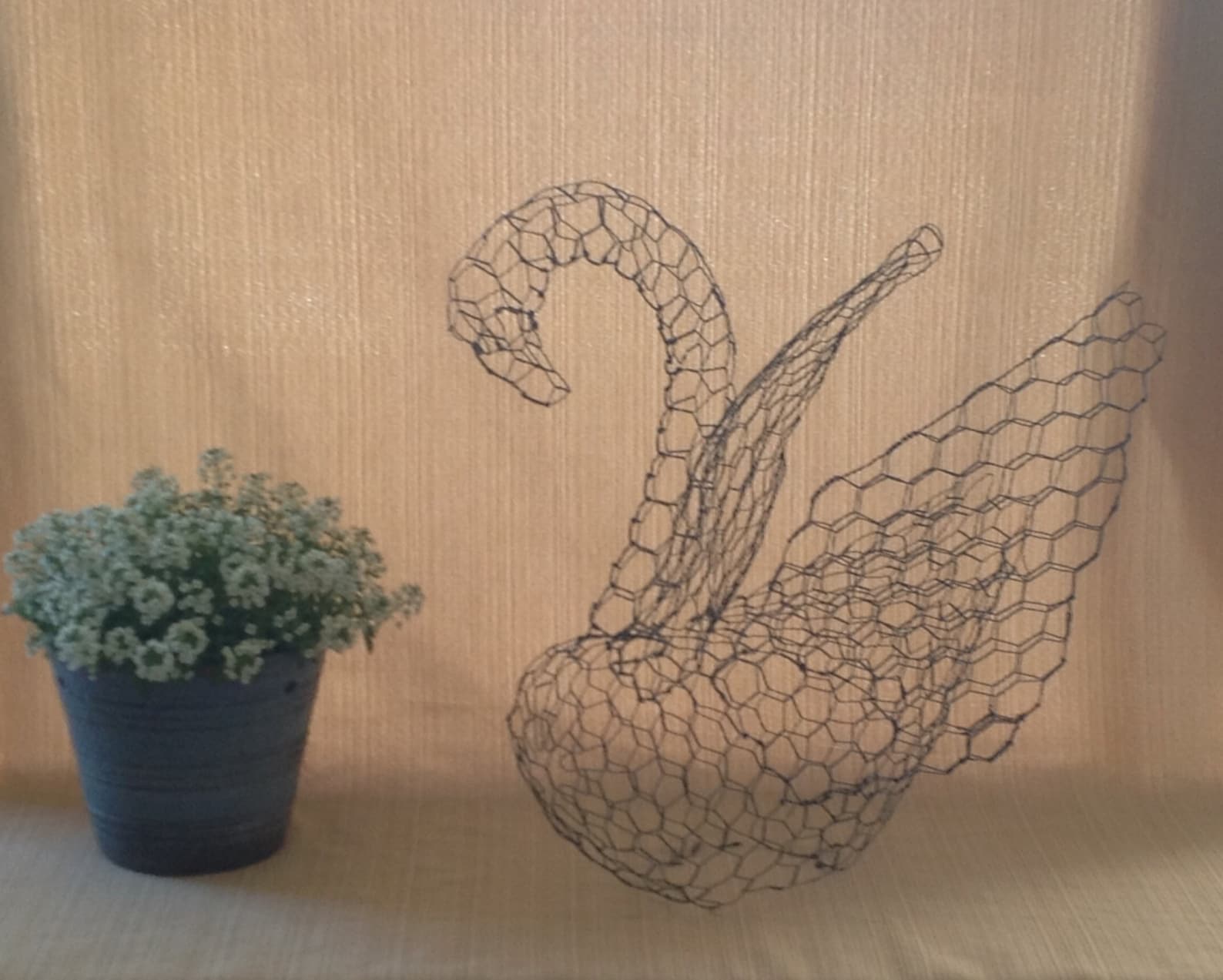 Swan Topiary Frame - Etsy
