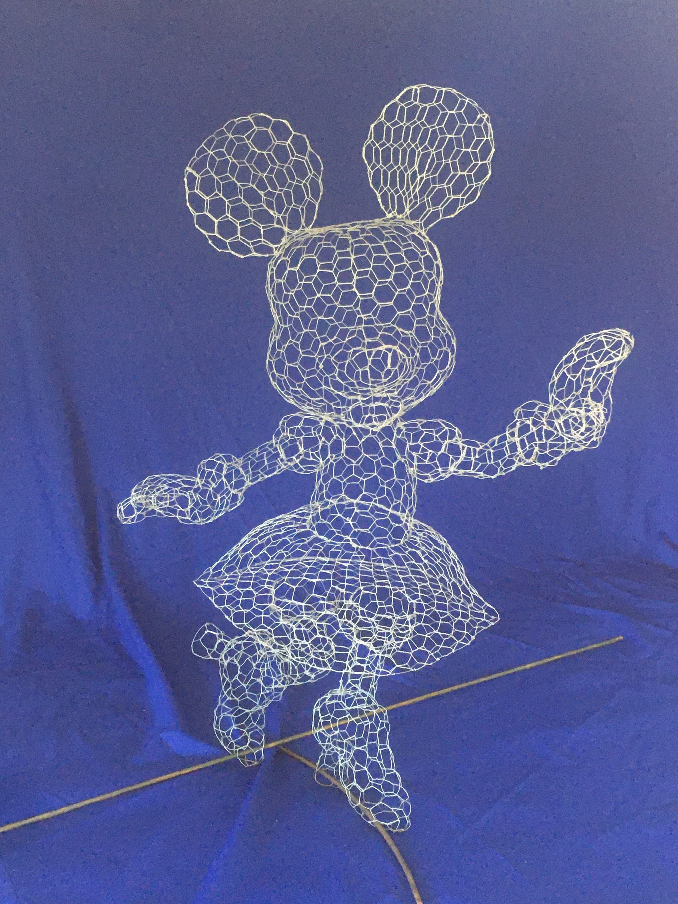 Mickey or Minnie Topiary Frame - Etsy