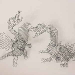 Dragon Topiary Frame - Etsy