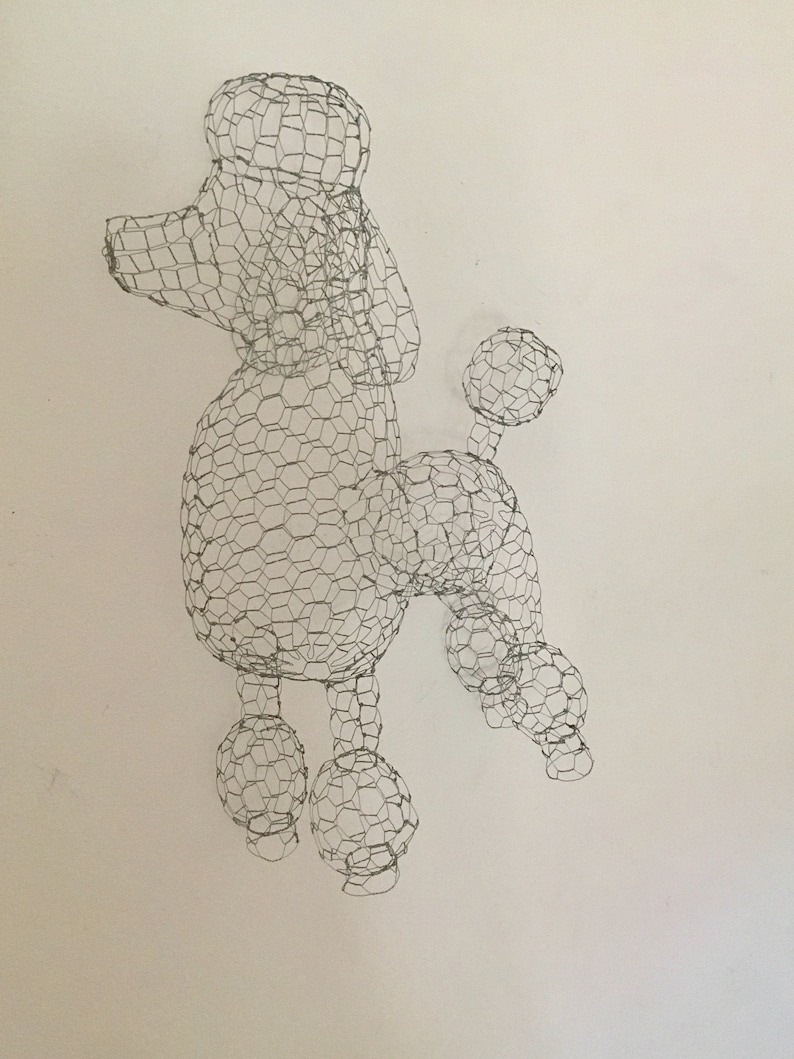 Poodle Topiary Frame - Etsy