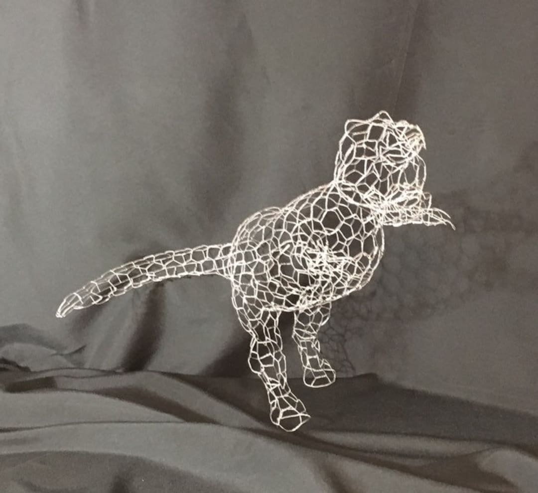 T Rex Topiary Frame - Etsy