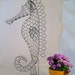 Seahorse Topiary Frame - Etsy