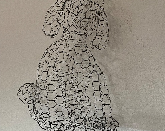 Handmade Topiary Dog Frame for Plants Perfect for the Budding Gardener ...