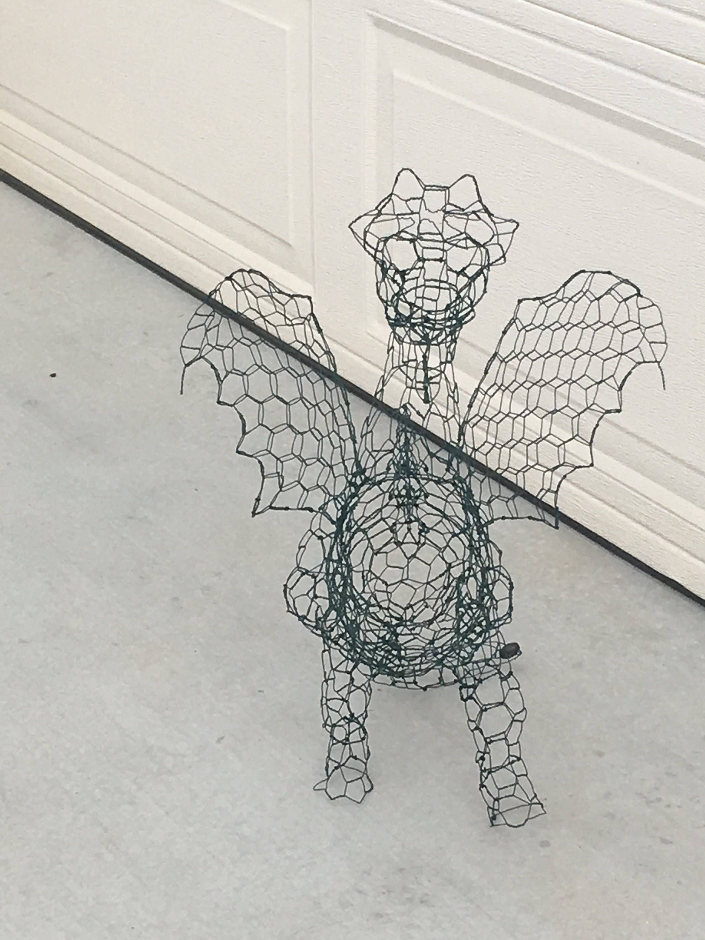 Dragon Topiary Frame - Etsy