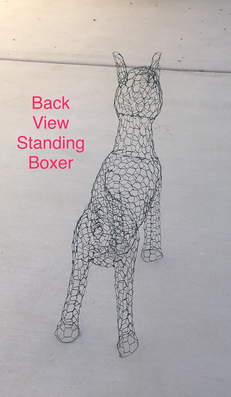 Boxer Topiary Frame | Etsy