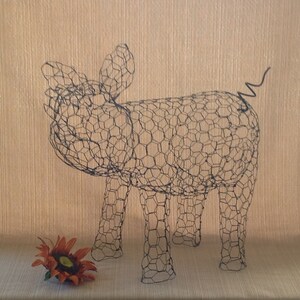 Pig Topiary Frame - Etsy