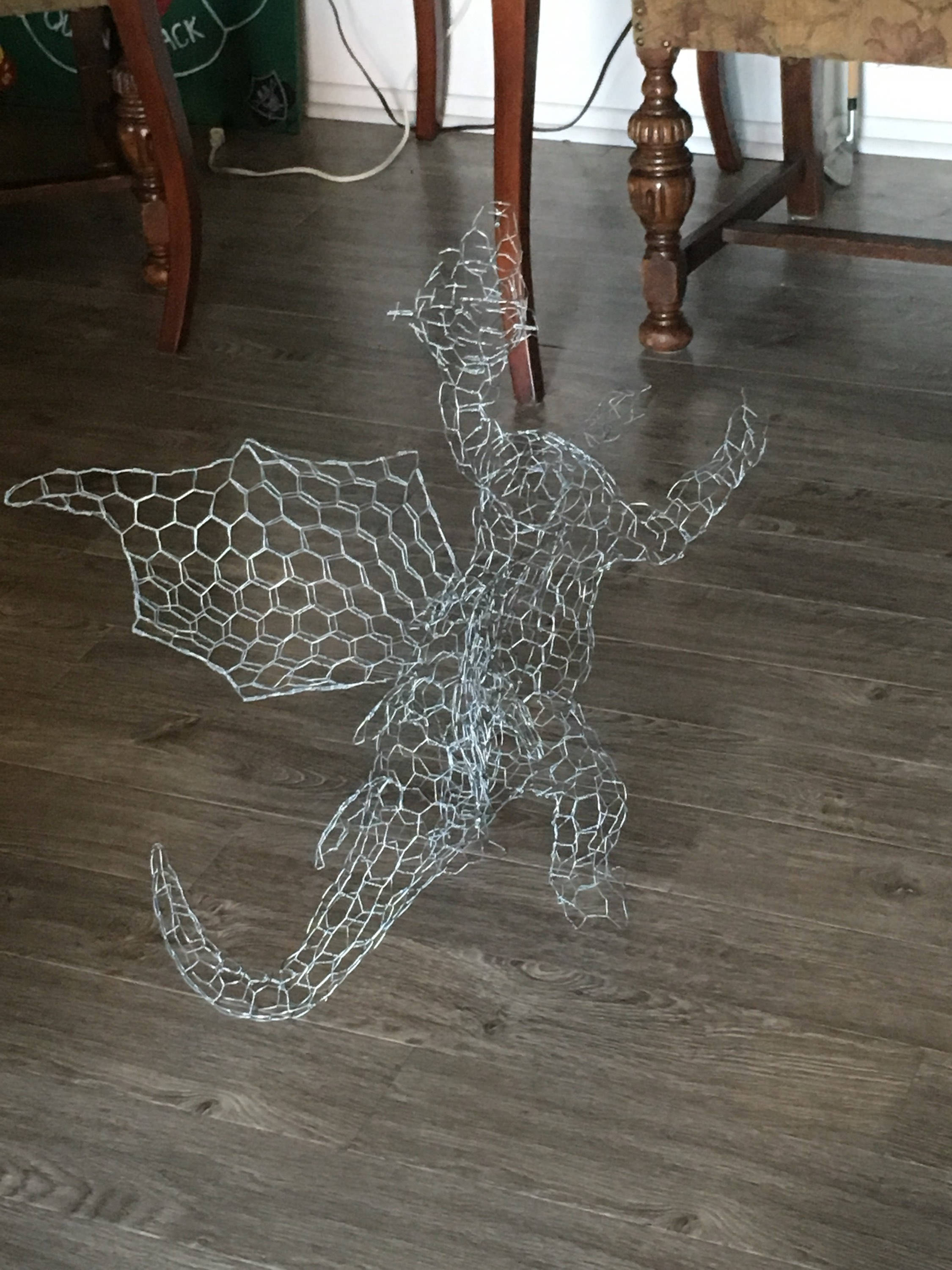 Dragon Topiary Frame - Etsy