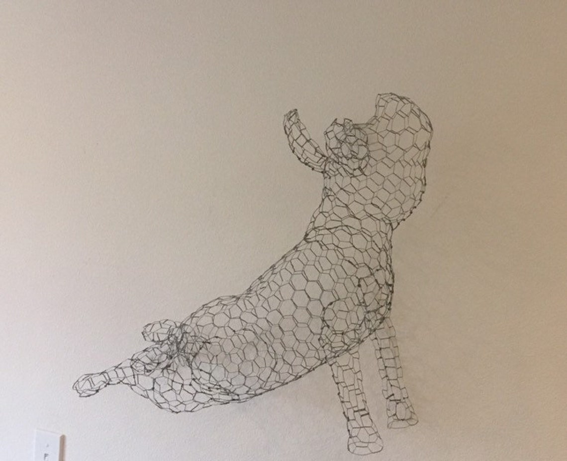 French Bulldog Topiary Frame - Etsy
