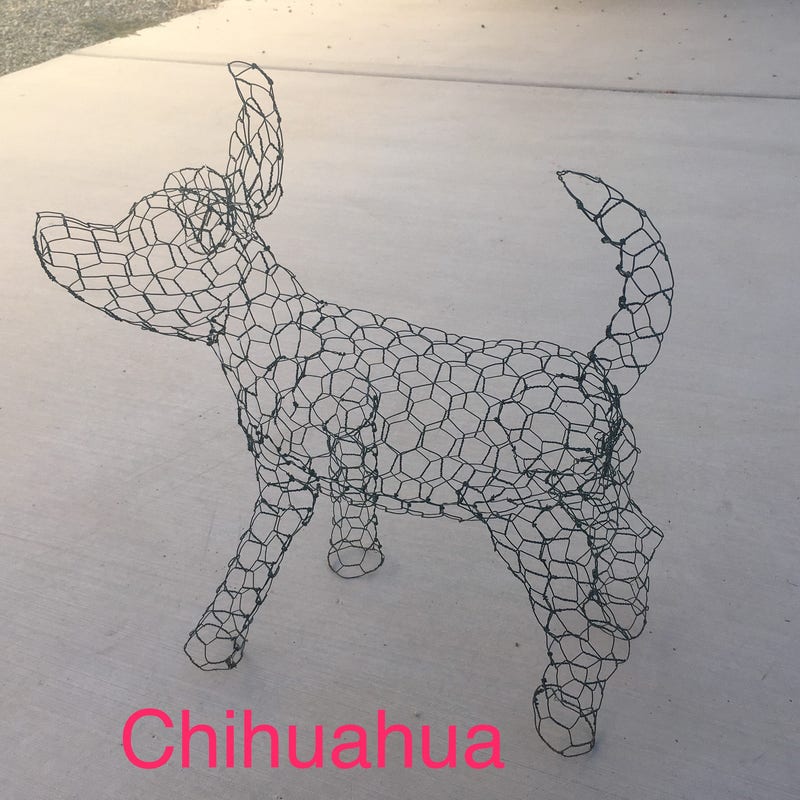 Dog Topiary Frame - Etsy