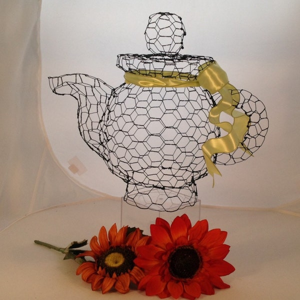 Wire Teapot - Etsy