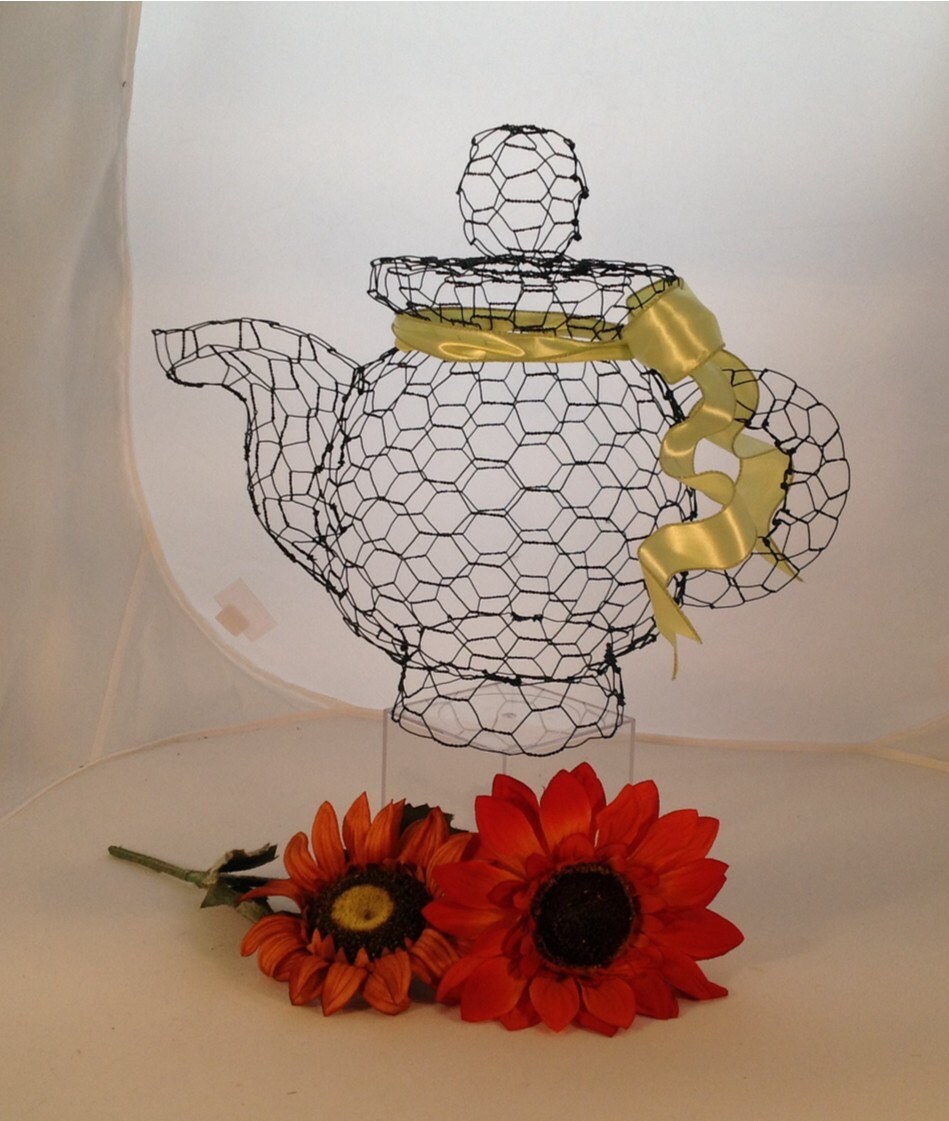 Teapot Topiary Frame - Etsy