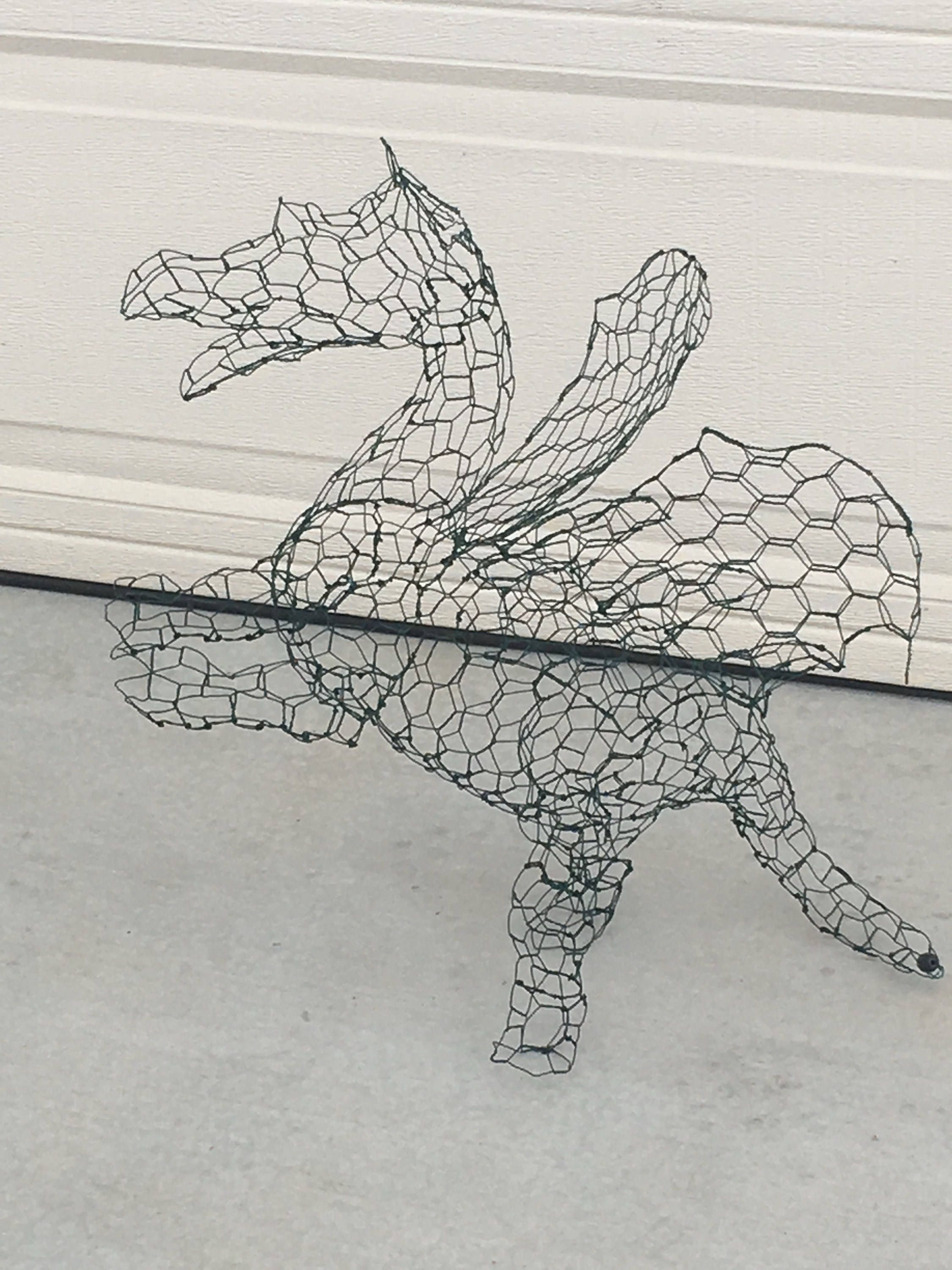 Dragon Topiary Frame - Etsy