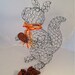 Squirrel Topiary Frame - Etsy