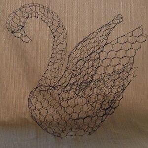 Swan Topiary Frame - Etsy