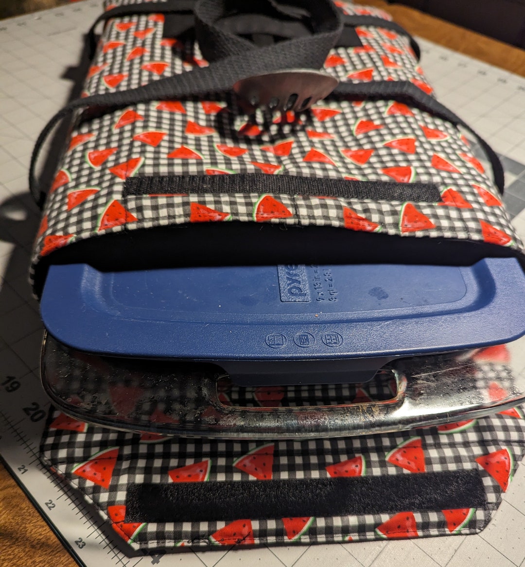 Casserole Carrier for Pyrex Type Dish 9 X 13 Pan for Insulated Carrying ...