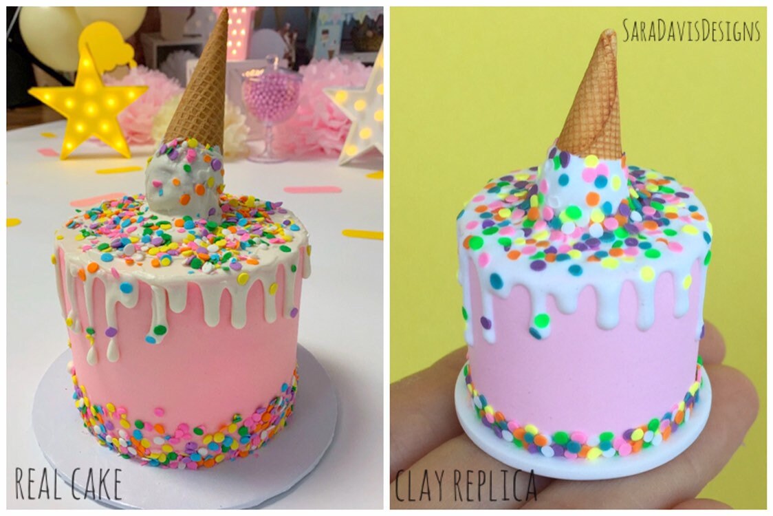 Wedding Cake Replica Wedding Cake Ornament First Christmas | Etsy