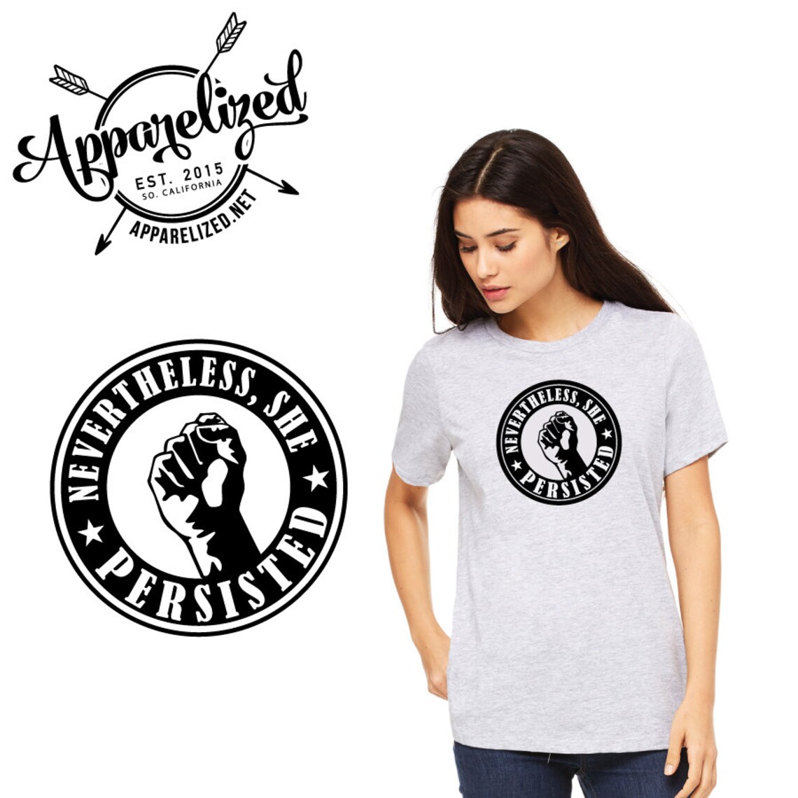 Nevertheless, She Persisted Ladies and Unisex Versions Coretta Scott ...