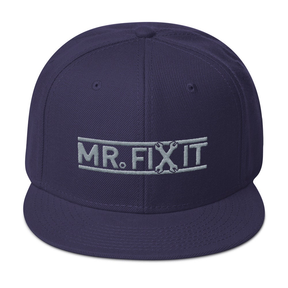 New Mr. Fixit Hat for Dad Snapback Hat - Etsy