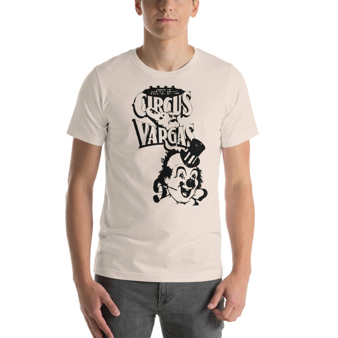 Circus Vargas Retro Circus Art Short-sleeve Unisex T-shirt - Etsy