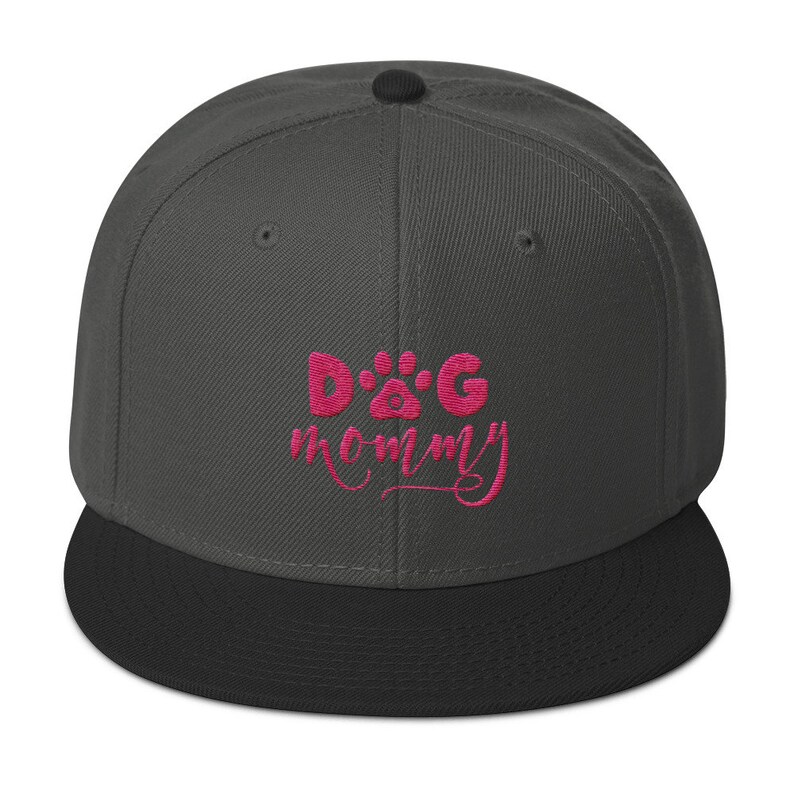 New Dog Mommy Snapback Hat - Etsy