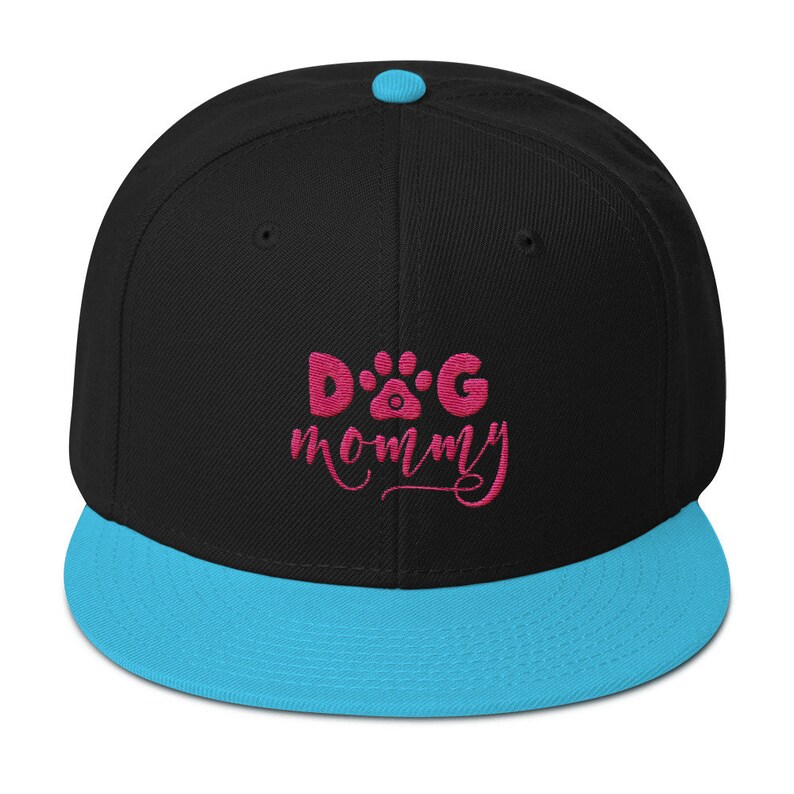 New Dog Mommy Snapback Hat - Etsy