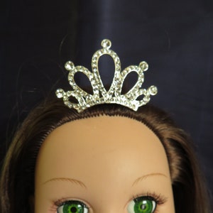 Princess Tiara Crown for 18 Inch Dolls Fits American Girl and Other ...