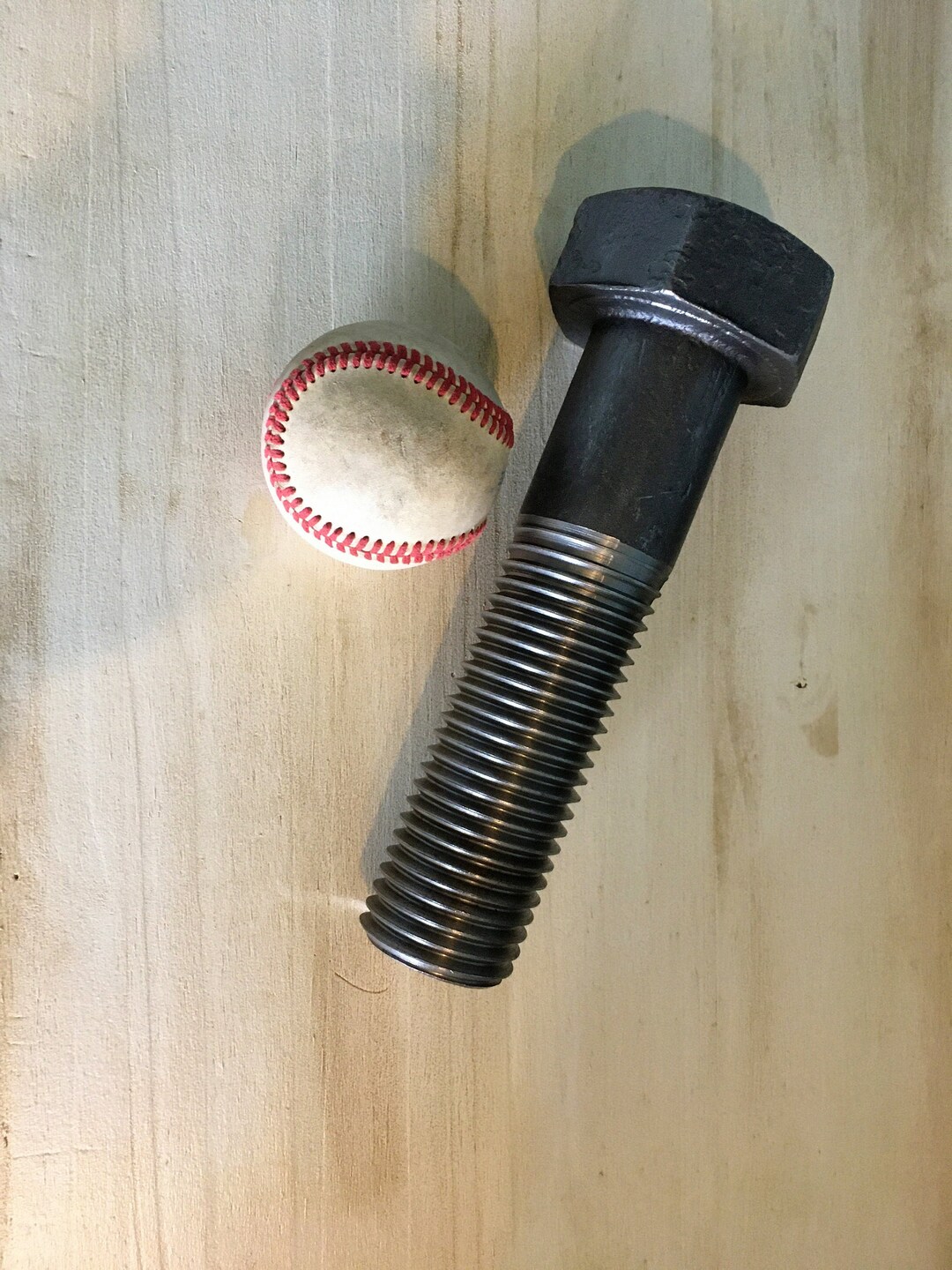 Giant Industrial Hex Bolt and Nut (natural) - Center Piece, Display ...