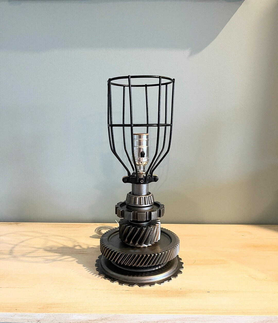 Industrial / Automotive Gear Lamp - Etsy