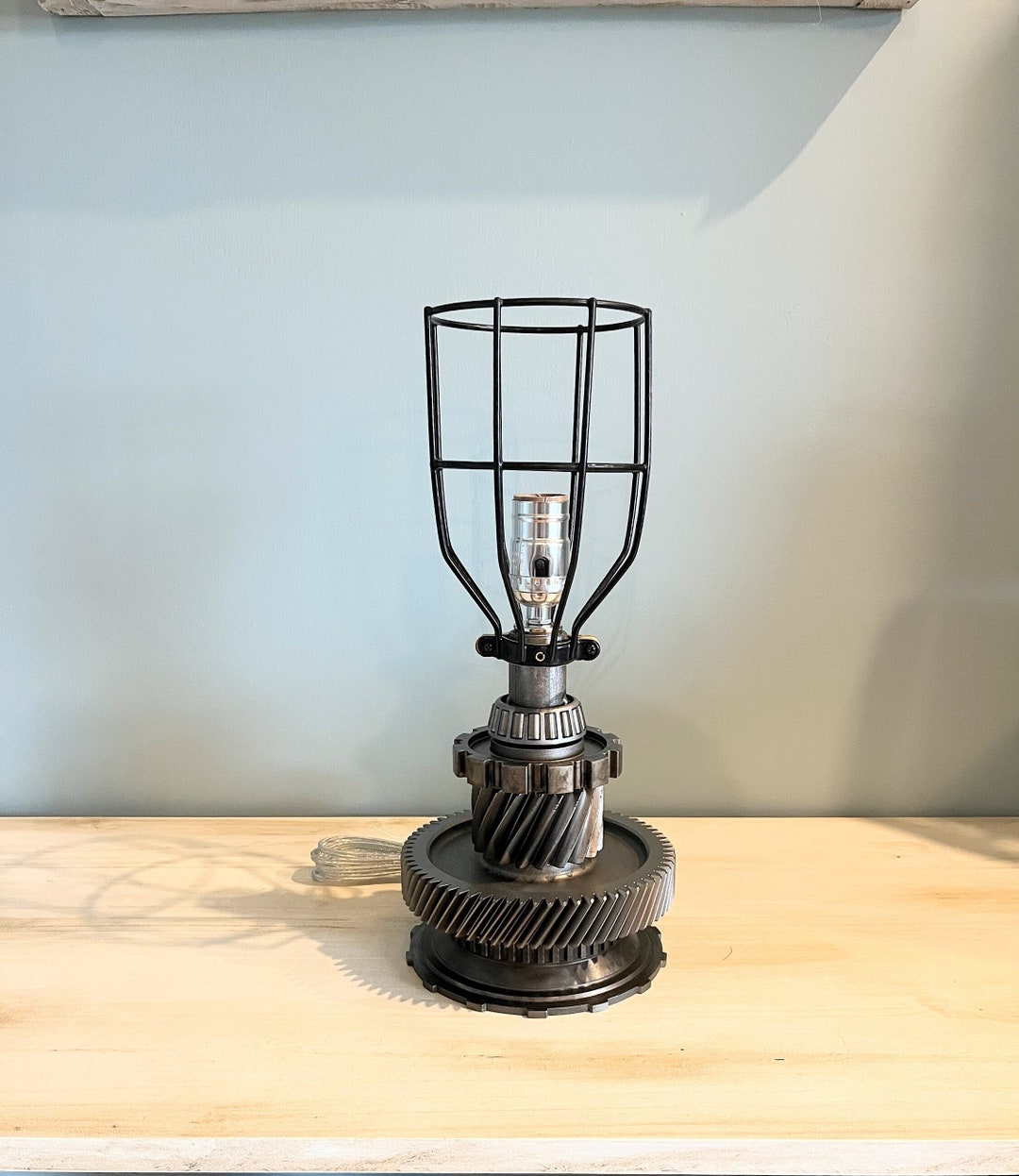 Industrial / Automotive Gear Lamp - Etsy