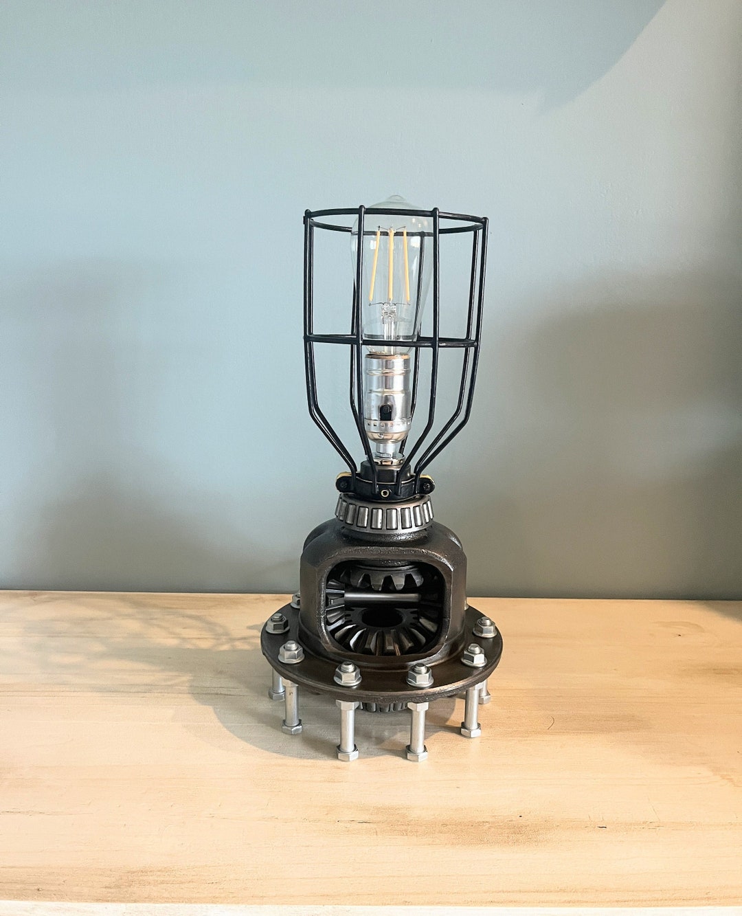 Industrial / Automotive Gear Lamp - Etsy