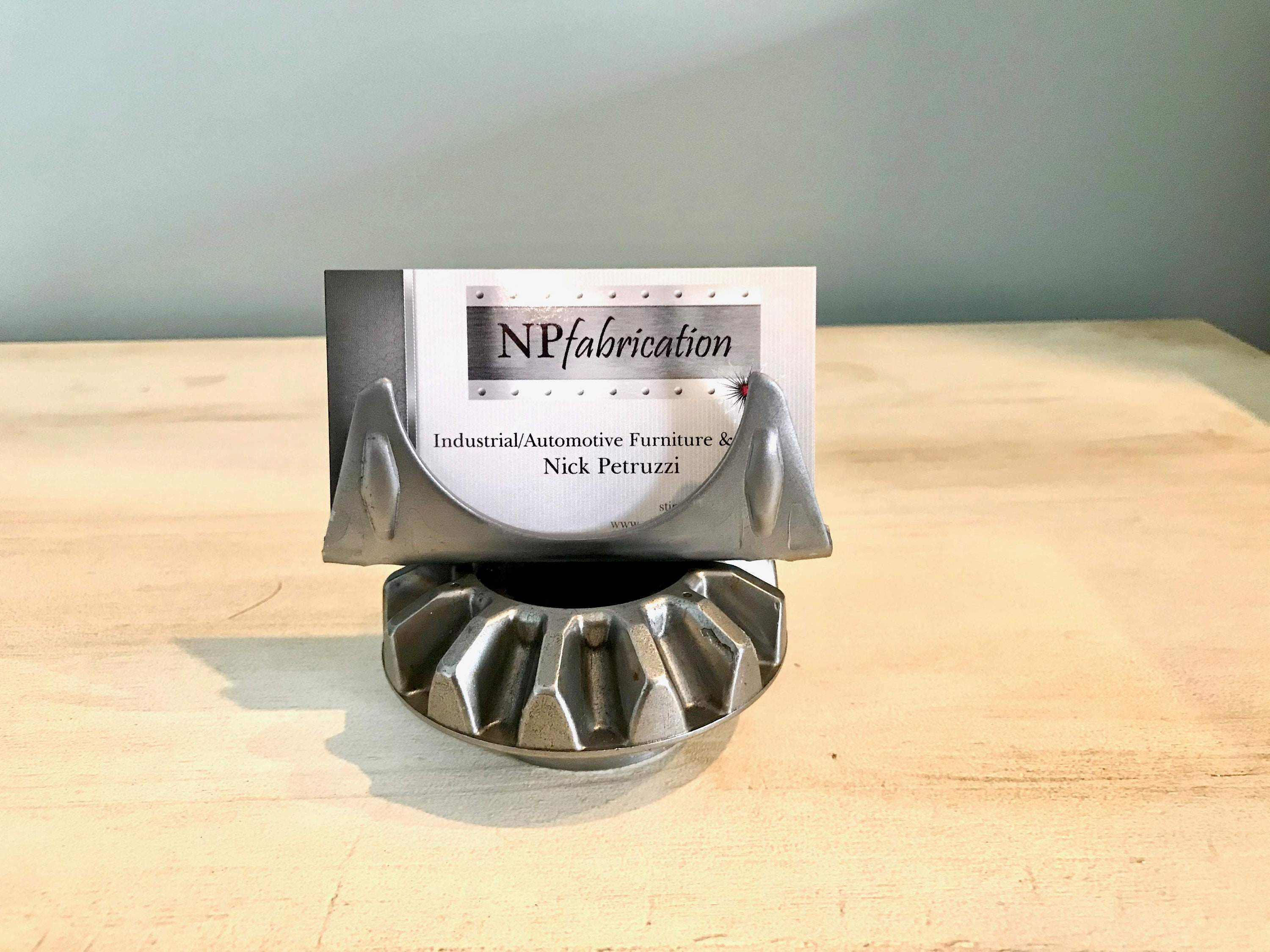 Gear Business Card Holder Industrial / Automotive single - Etsy