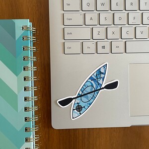 Kayak Sticker Vinyl Waterproof Decal Aesthetic Adventure | Etsy