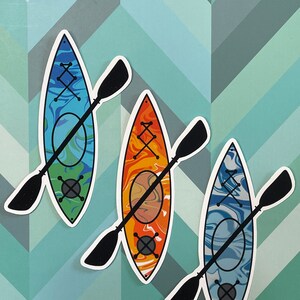 Kayak Sticker Vinyl Waterproof Decal Aesthetic Adventure | Etsy