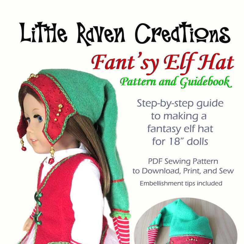 Elf Hat Pattern - Etsy