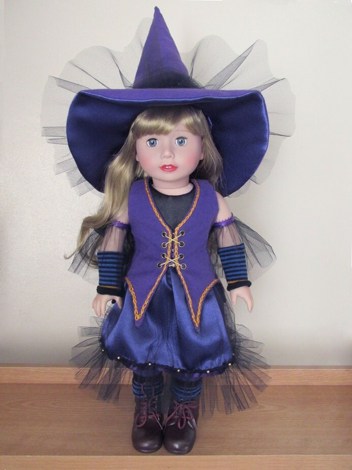 The Fabulous Witch Hat PDF Pattern for 18" Dolls - Etsy Canada