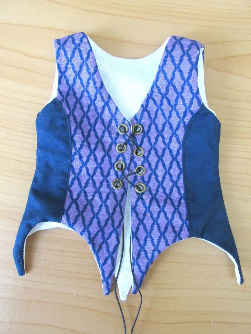 Fant'sy Vest PDF Pattern for 18" Dolls - Etsy