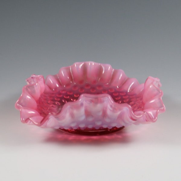 Fenton Cranberry Glass - Etsy