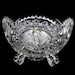 Hofbauer Crystal Glass Byrdes Collection 24% Lead Crystal 8 1/2" FOOTED ...
