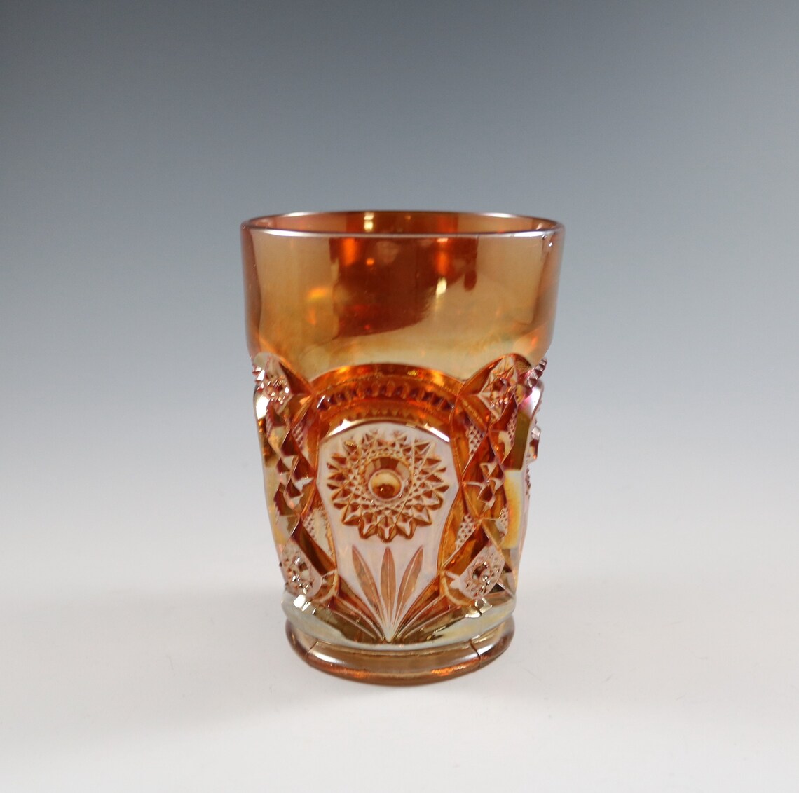 Antique Imperial Glass Co Handmade Marigold Carnival Glass - Etsy