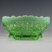 Antique Jefferson Handmade Green Opalescent Tokyo Pattern Bowl - Etsy