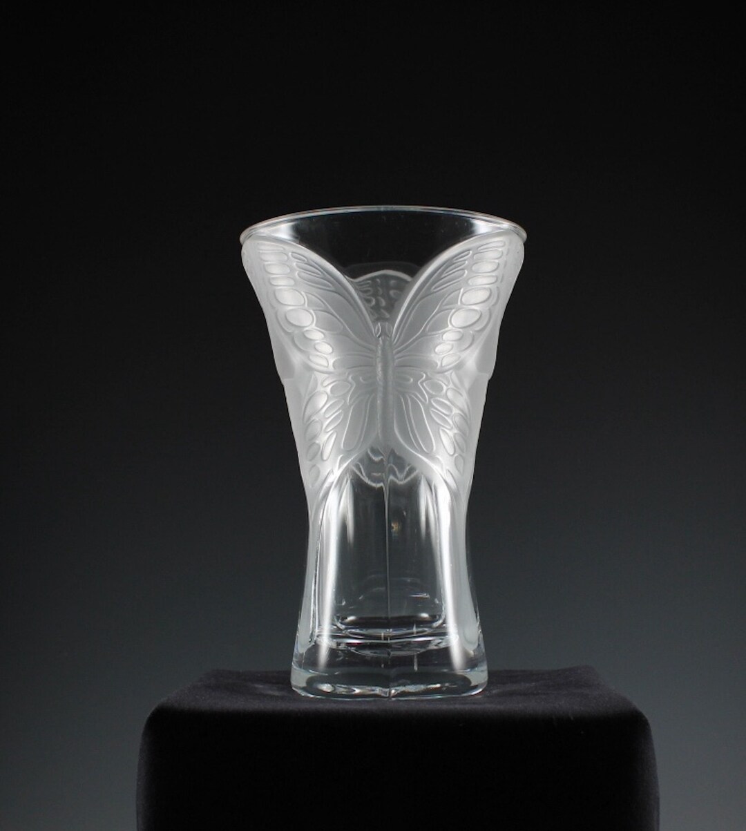 Vintage Handmade Art Glass Cristal D'arques Italian Lead Crystal Satin ...