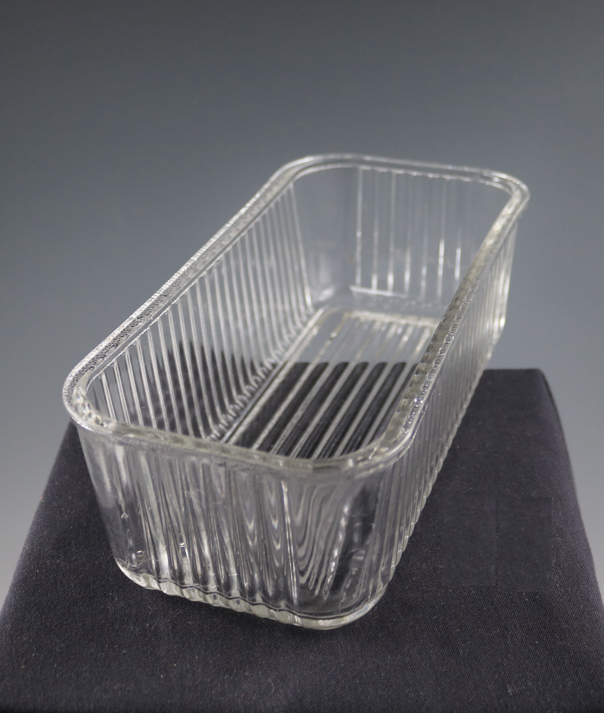 Antique Federal Crystal Vegetable Refrigerator Covered Dish Vegetable ...